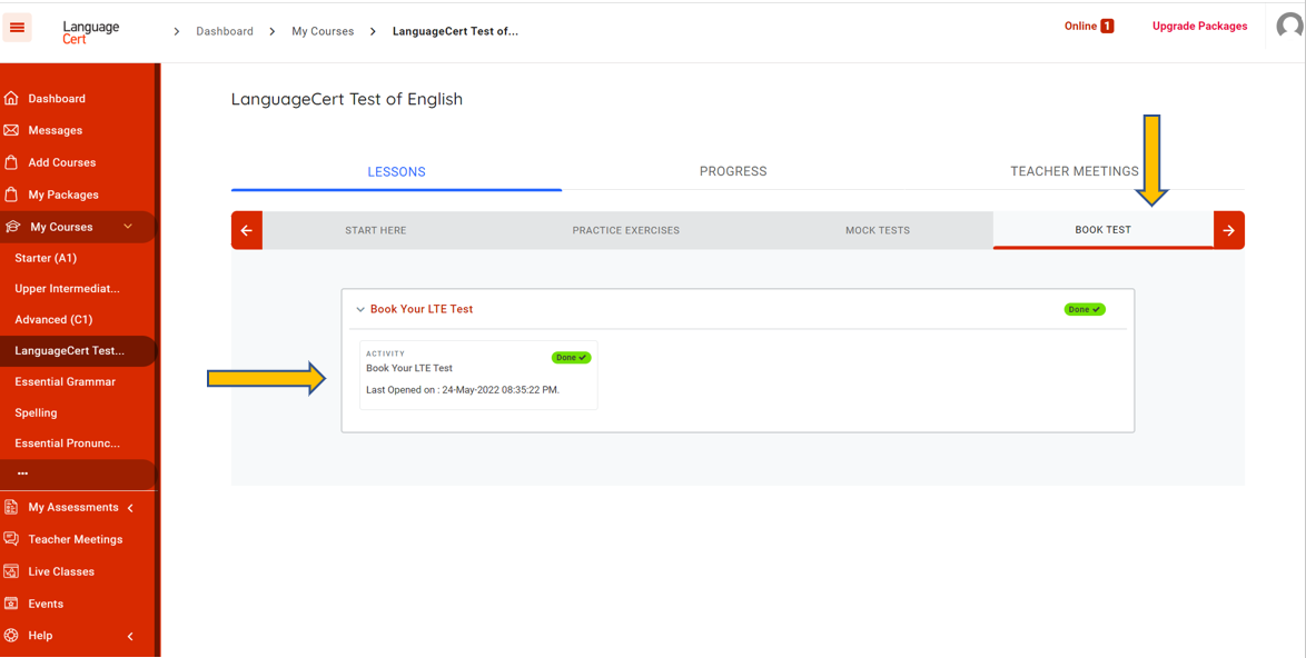 E2 Test Prep Support