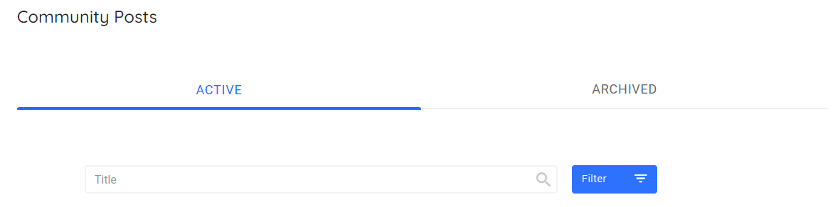 How to Create/Edit and Delete Community Posts