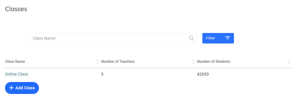 Reset Student/Class Progress - Admin