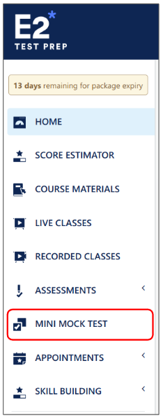 How to take the TOEFL mini mock test