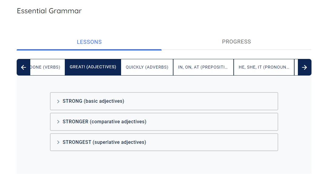 E2 English - Advanced English Bundle